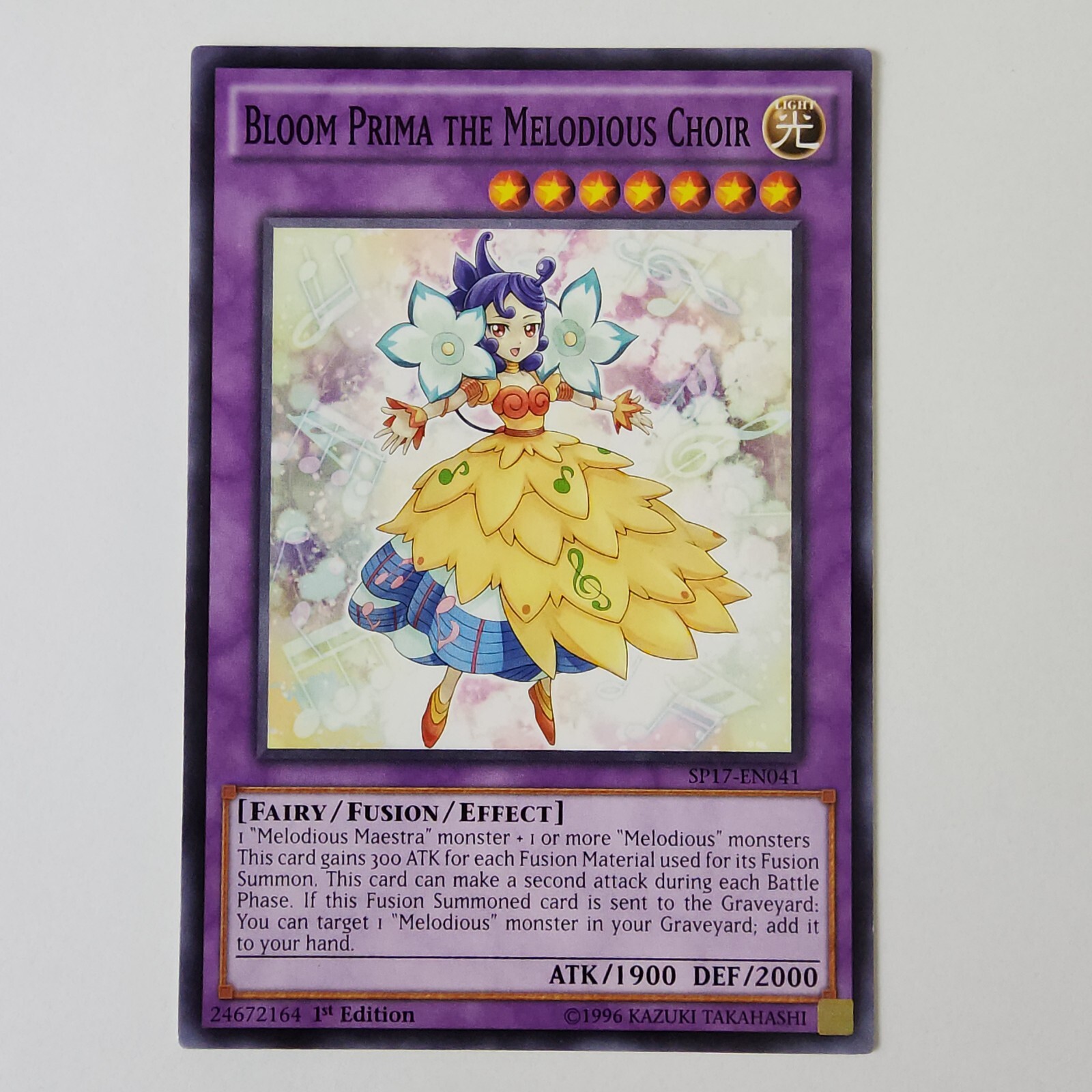 Bloom Prima the Melodious Choir - SP17-EN041 - NM - Common - 1st ed ...