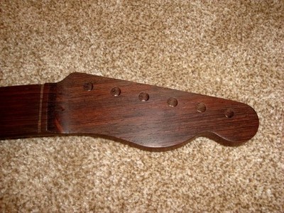 RARE WENGE TELE NECK 21f Musikraft Head Adjust Truss Rod Great Tone! | eBay