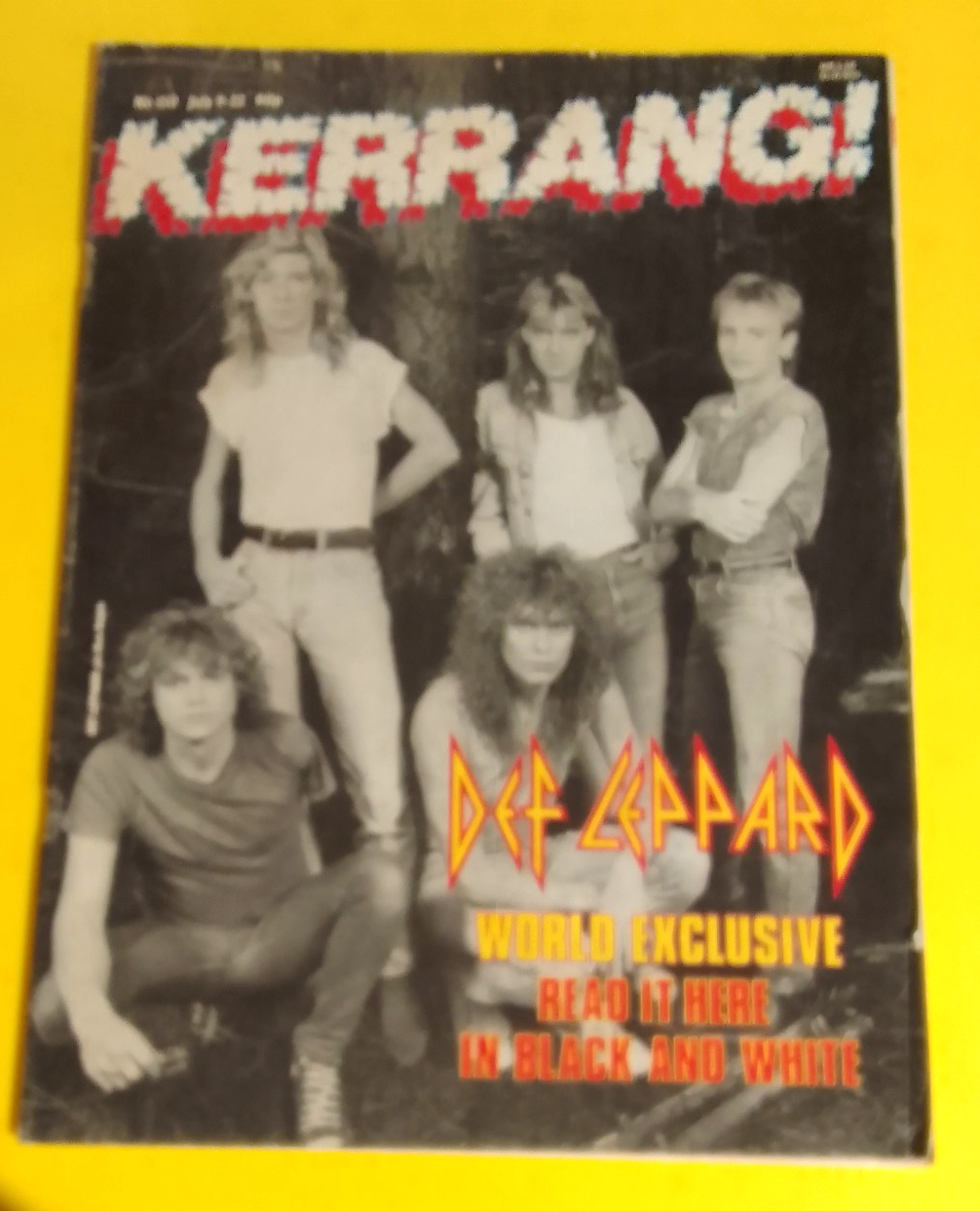 Kerrang! No.150 July 9 -22 1987- Def Leppard, Patty Smyth, Little ...