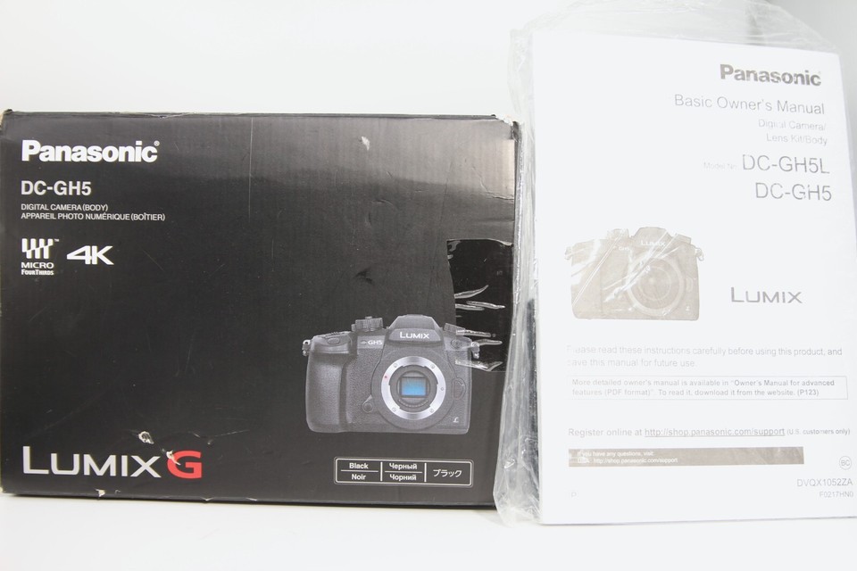 Panasonic LUMIX DC-GH5 20.3 MP Digital Camera 4K Body Low Shutter 14473 885170307124| eBay