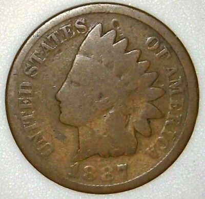 1887-P 1C Indian Head Cent 21lhu0404 | eBay