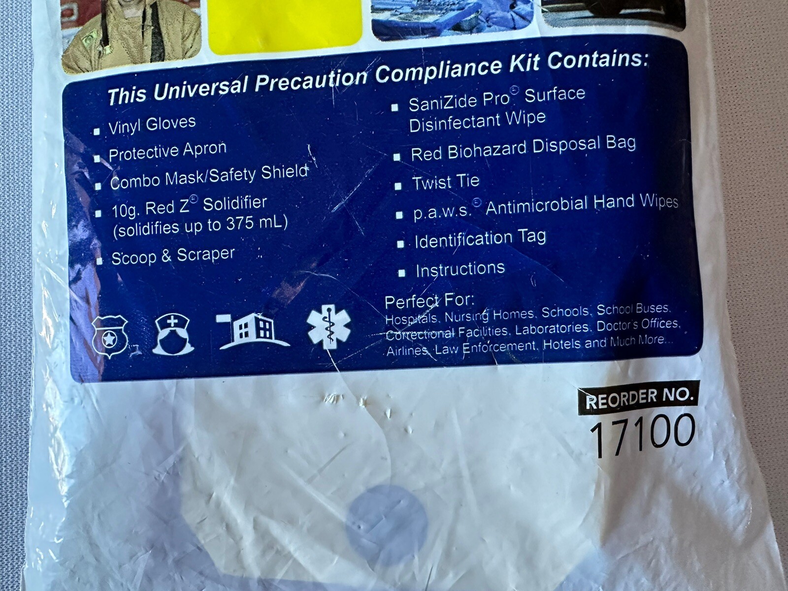Safetec Universal Precaution Compliance Spill Kit 17100 for sale online ...