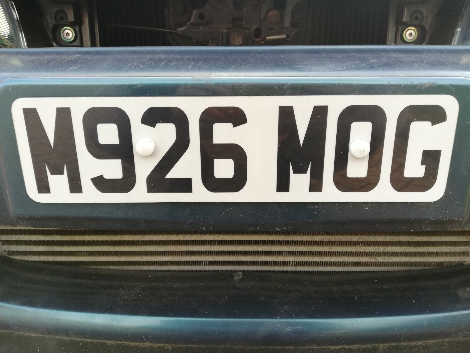 Morgan Mog Numberplate | eBay UK