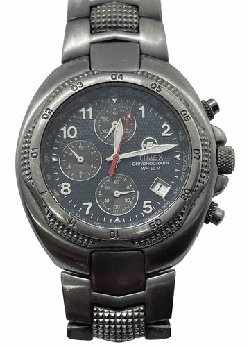 TIMEX Expedition Chronograph Mens Watch WR50 Meters SR927 W Cell ...