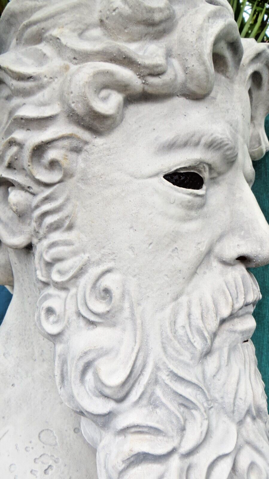 Zeus Greek God mask, Renaissance fair. Halloween party mask, masquerade ...