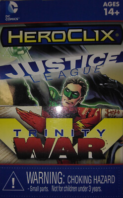 HEROCLIX JUSTICE LEAGUE TRINITY WAR Greed 065 Greed relic S104 LOT ...