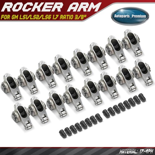 17-4PH Stainless Steel Roller Rocker Arm Set for GM LS1/LS2/LS6 1.8 ...