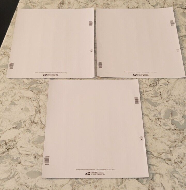 First Moon Landing Forever Stamps Pane of 72 52.56 Face Value 3 Panes ...