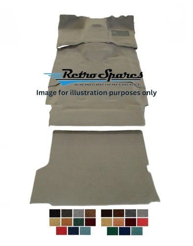 COMPLETE CARPET KIT FOR TOYOTA PRADO 90 SERIES 1996 - 2002 CLASSIC LOOP ...