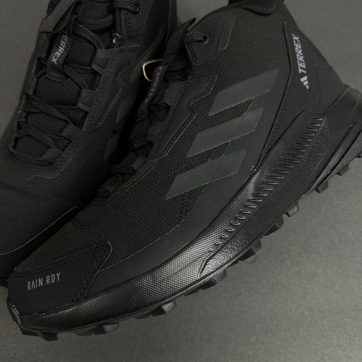 Adidas Terrex Anylander Black Mid Rain Rdy Hiking Shoes ID0898 Men’s 10 ...