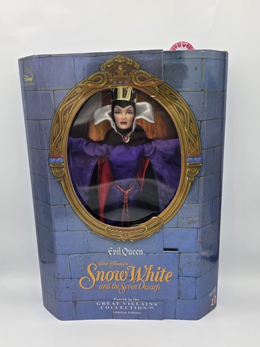 Disney Great Villains Collection Evil Queen Barbie Doll Snow White ...