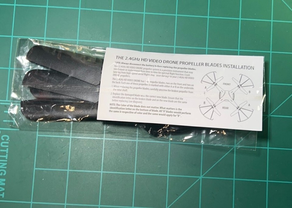 NEW Propel Ultra-X Video Drone Replacement Blades Propeller 2xA 2xB CT ...