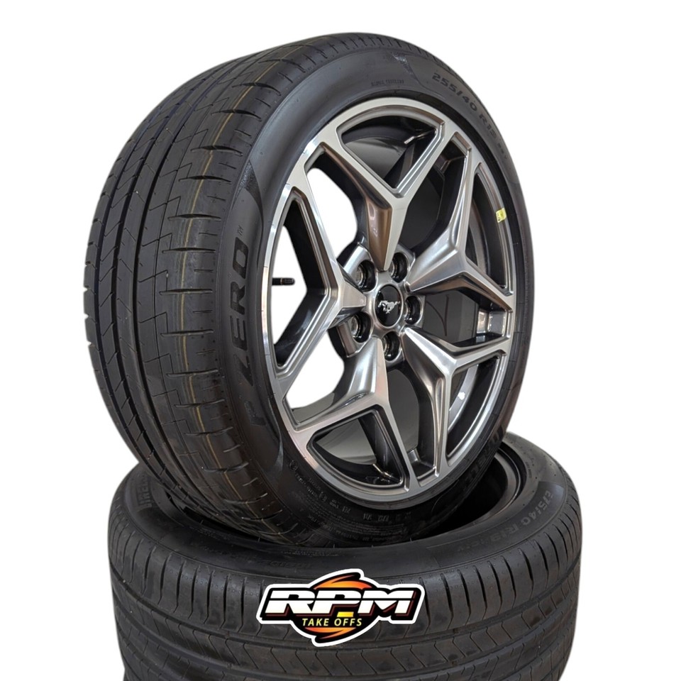 NEW TAKEOFF FORD 19" MUSTANG GT PERFORMANCE PACKAGE STAGGERED WHEELS ...