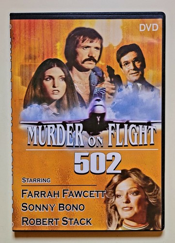 Murder on Flight 502 DVD Farrah Fawcett Sonny Bono Robert Stack 1975 ...
