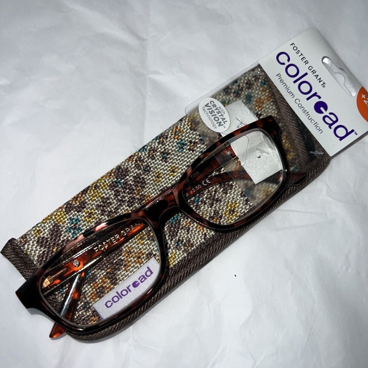 Lori Foster Books Coloread Lisa Tortoise Reading Glasses - Women's ...