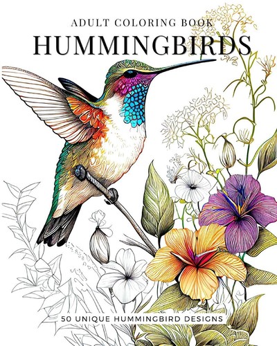 Anton Fox | Hummingbirds (Coloring Book) | Taschenbuch | Englisch (2023 ...