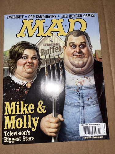 MAD MAGAZINE #514 APRIL 2012 MIKE & MOLLY VG shipping included | eBay