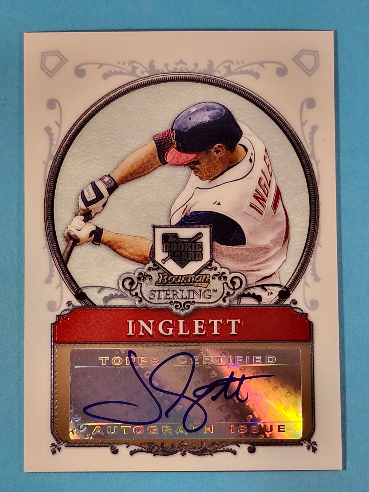 2006 Bowman Sterling Auto RC Joe Inglett Cleveland #BD-JI ⚾ | eBay