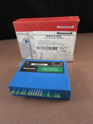 Honeywell R7847A1033 Rectification Flame Amplifier R7847 A 1033 | eBay