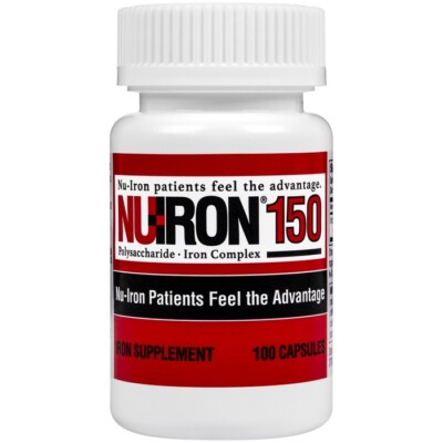 Nu-Iron 150 Iron Complex Capsules 100 EA | eBay
