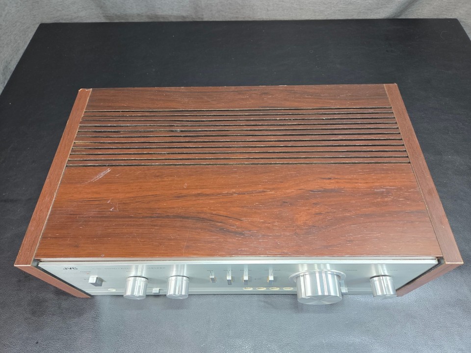 JVC A-S5 Stereo Integrated Amplifier w/ Wood Case Parts Repair VIDEO ...