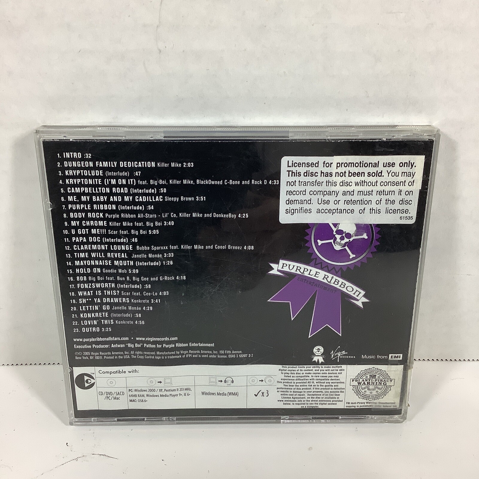 Big Boi Presents...Got Purp?, Vol. 2 [Edited] by Big Boi/Purple Ribbon ...