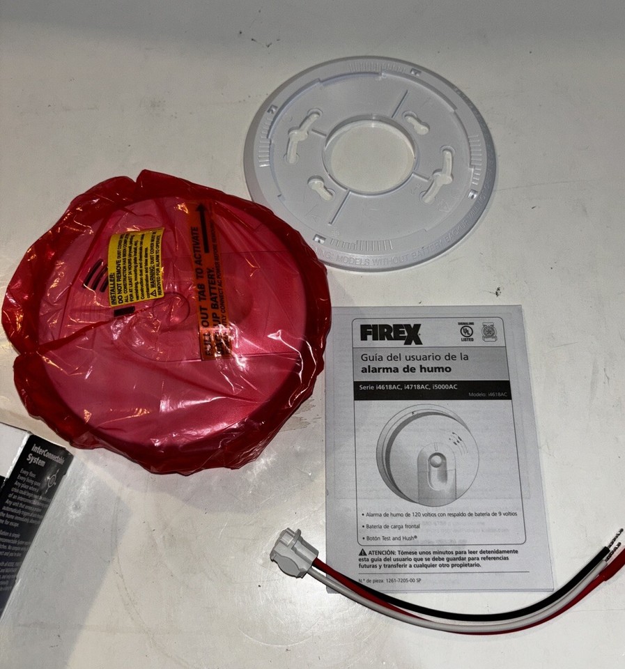 Kidde 21007582 Hardwired Smoke Alarm with Battery Backup Open Box ...