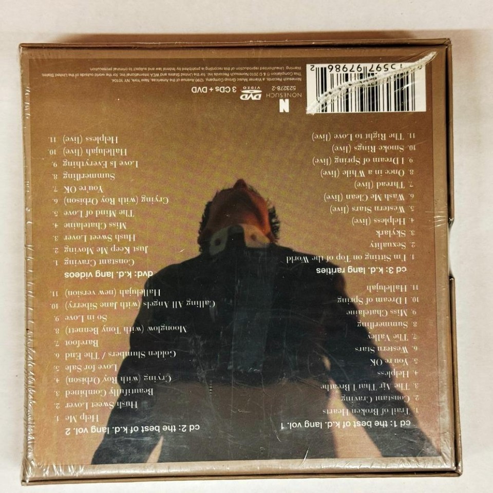 K.D. LANG RECOLLECTION 3 CD + 1 DVD BOX SET BRAND NEW FACTORY SEALED ...
