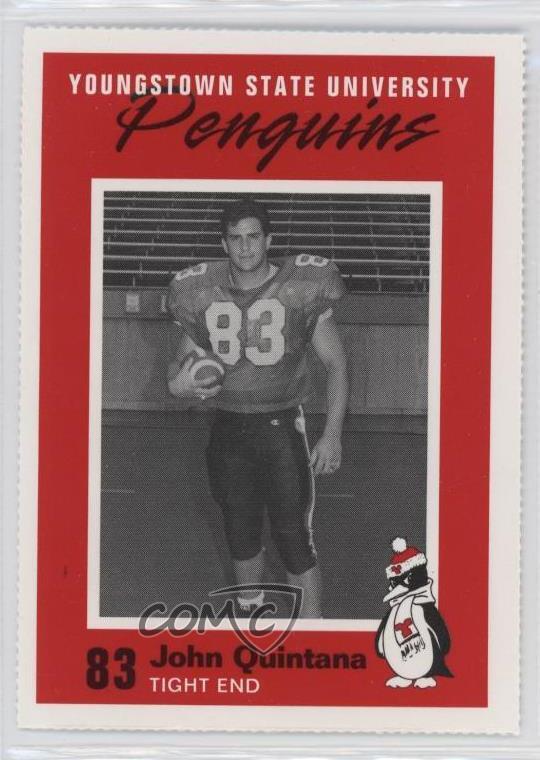 1992 Youngstown State Penguins John Quintana | eBay