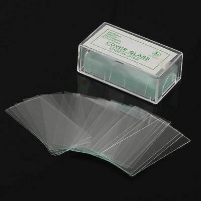 Microscope Slides Cover Glass Slip 22X22/25.4x76x1/24x50/24x24mm 100 ...
