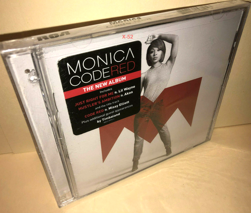 MONICA Code Red CD Missy Elliott Lil Wayne Akon Timbaland Polow da Don ...