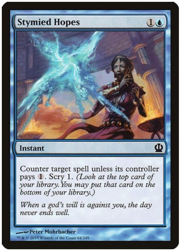 Magic the Gathering Stymied Hopes (4x) PLAYSET MtG Theros NM/LP | eBay