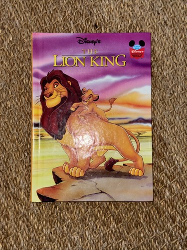 Walt Disney 1994 Lion King Hardback Book Vintage | eBay