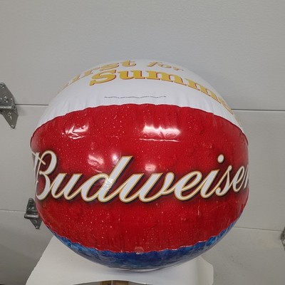Budweiser Bud Light 22" Thirst For Summer Inflatable Beach Ball 2002 ...