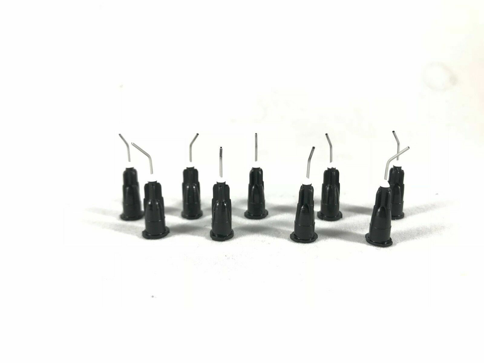 VISTA Pre Bent Dental Delivery Tips #22ga Disposable Black -38 Pcs (1 ...