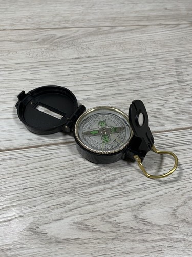 Compass Engineer Directional Black Handheld Explore Direction NESW | eBay