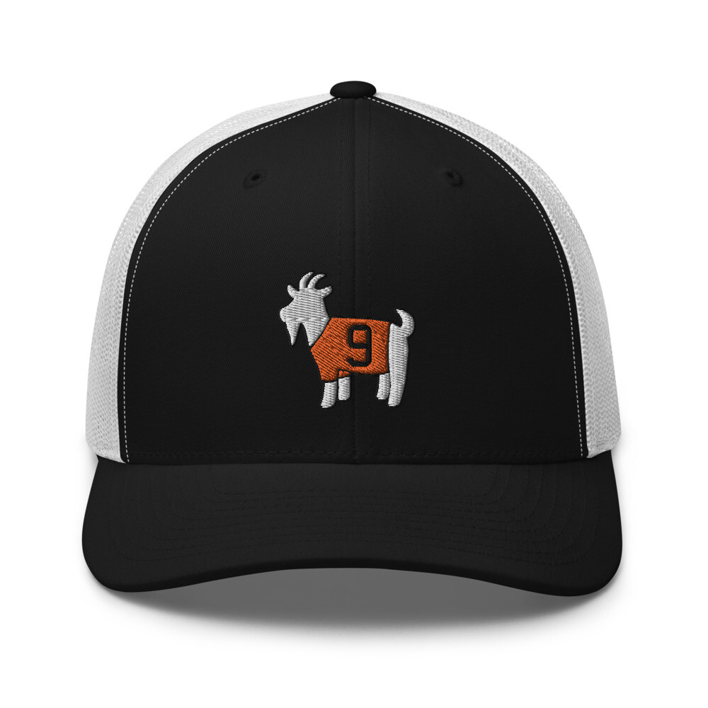 Joe Burrow Embroidered Hat, Joe Burrow GOAT #9 Trucker Hat, Snapback ...