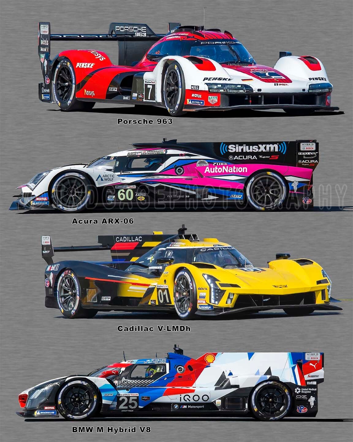 IMSA GTP Hybrid Prototype Race Car Photo CA2466 | eBay