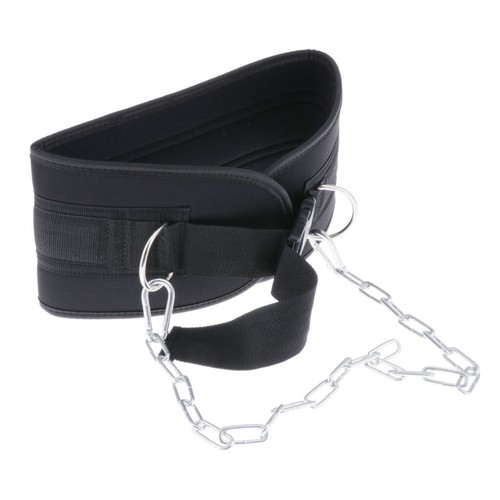 Weight Belt with Chain, Dip Belt for Weighted Pull Ups and Dips, Weight ...