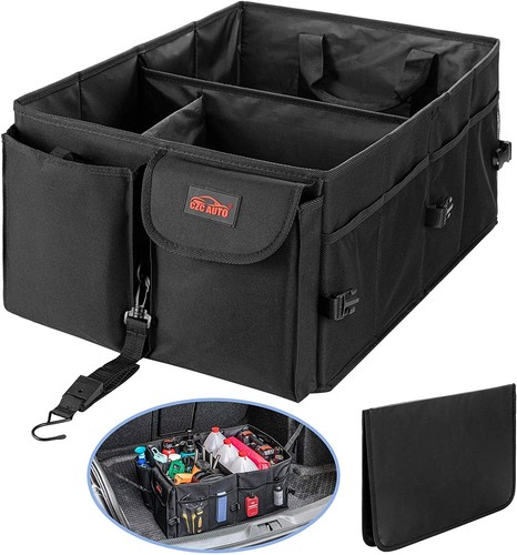 Car Trunk Cargo Organizer Fold Collapsible Caddy Storage Bag Bin for ...