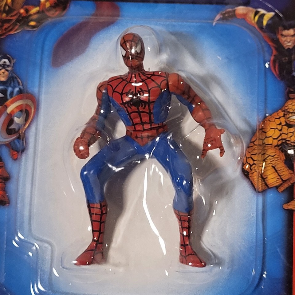 Spider-man Poseable Die-cast Action Figures Lot Of 3 | eBay