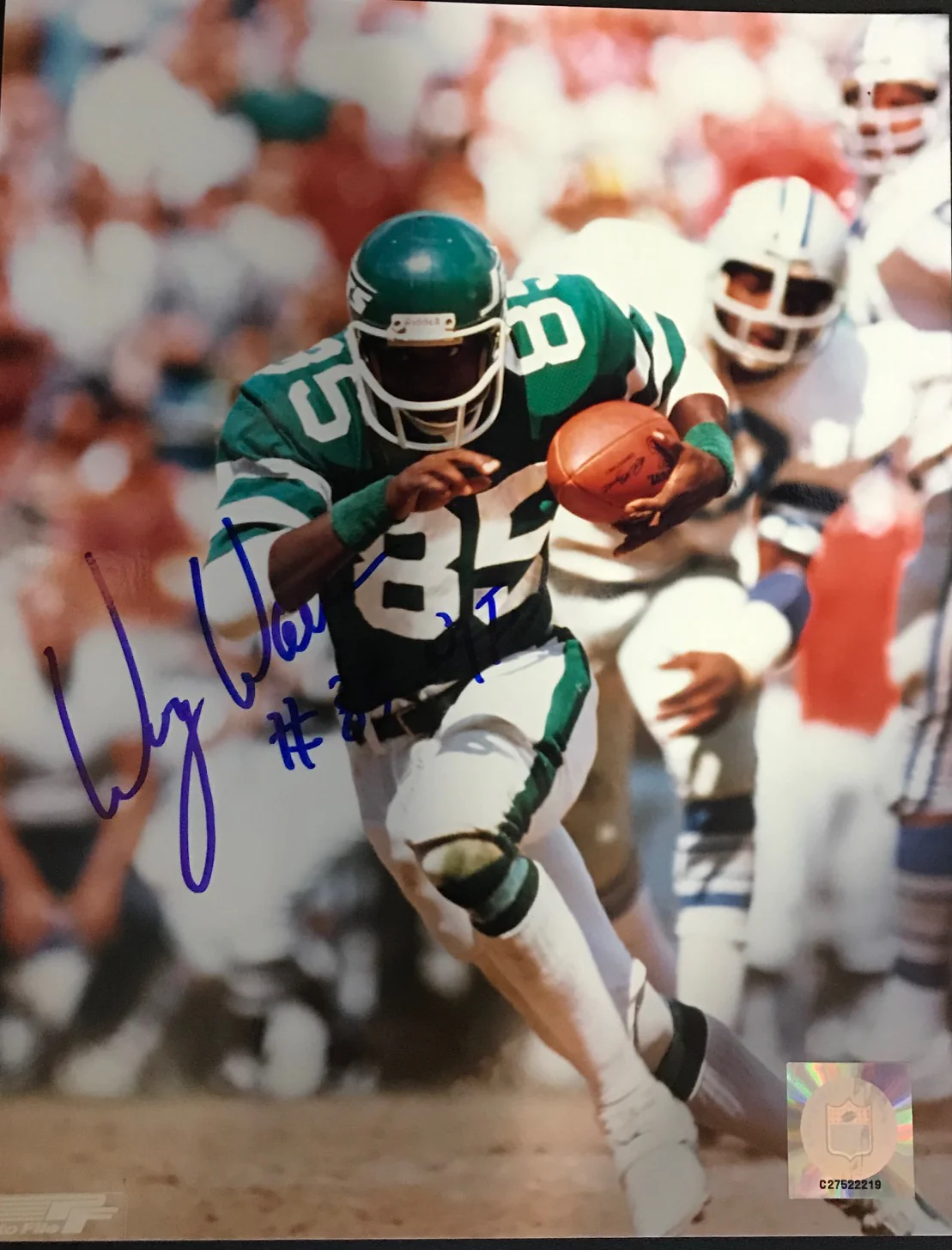 Wesley Walker Autographed 8x10 Football Photo | eBay