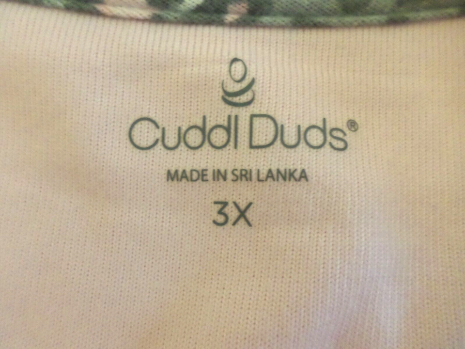 NWT CUDDL DUDS 2PC PAJAMA/LOUNGE SET 3X-PINK/GRAY-$74- SOFT AND ...