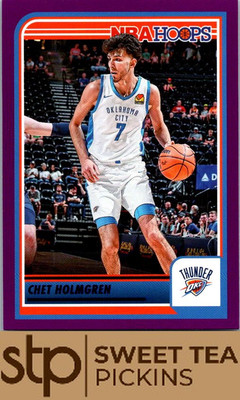 2023-24 Hoops #24 Chet Holmgren Purple | eBay