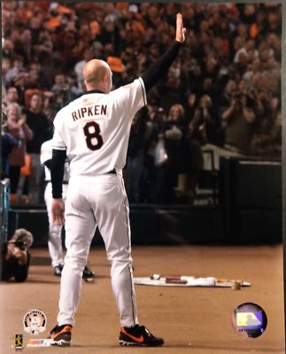 CAL RIPKEN JR. A Final Farewell at LAST GAME 8X10 Photo Baltimore ...
