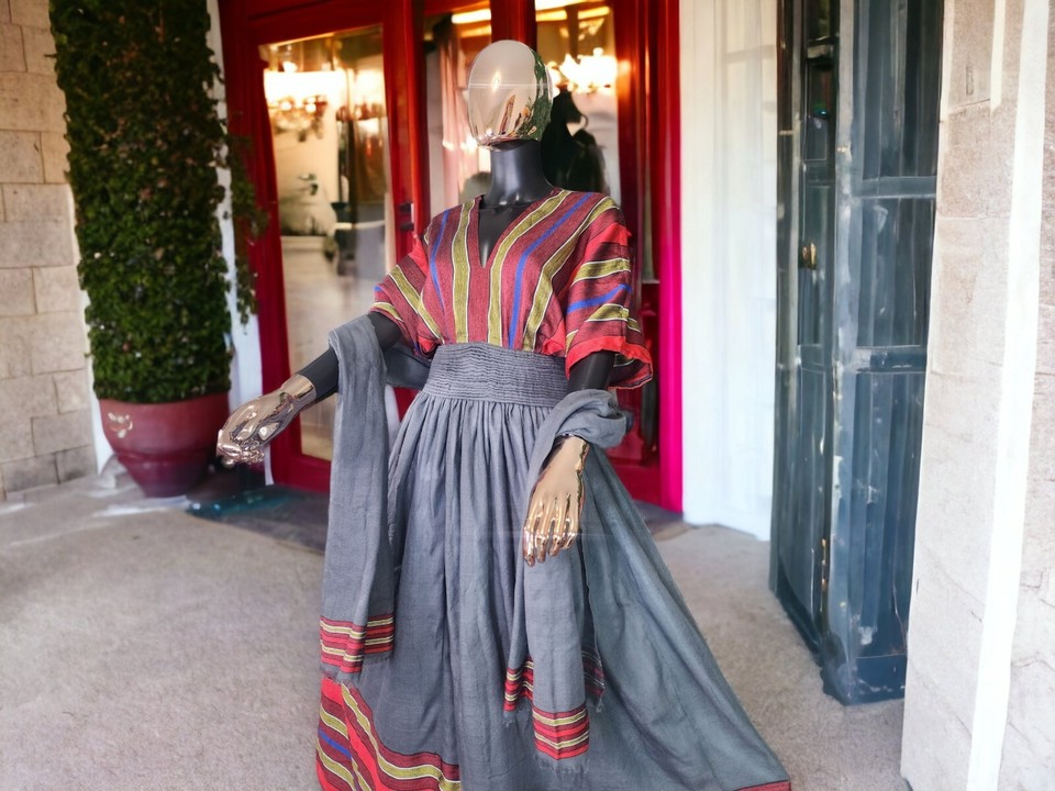 Ethiopian Habesha Oromiya Traditional Dress,Tebebe African Dress, Gift ...
