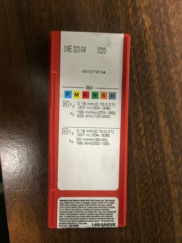 10 pcs SANDVIK LNE 323-04 3020 CARBIDE INSERTS | eBay