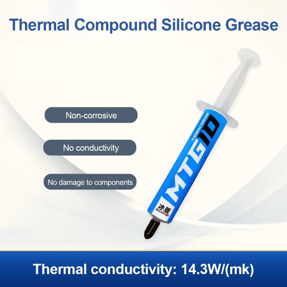 Thermal Conductive Grease Paste for Processor CPU Heat Sink Plaster ...