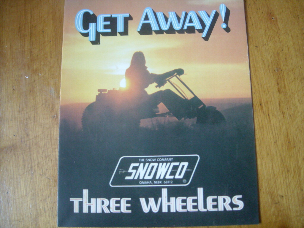 1972 Vintage SNOWCO ATV Motorcycle Brochure Snowmobile Trike | eBay
