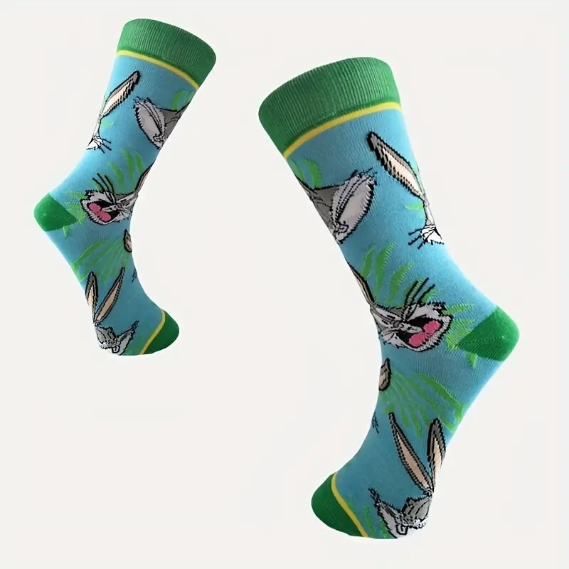New Socks Buggs Bunny Funny Cartoon Crazy Novelty dress tube | eBay